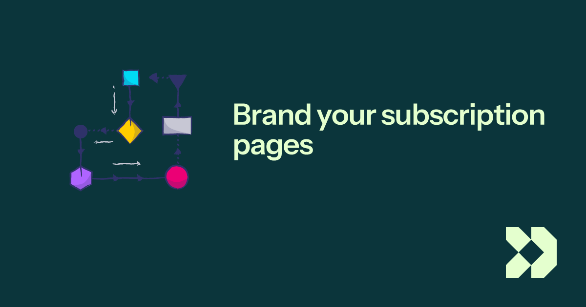 Brand your subscription pages | Customer.io Docs