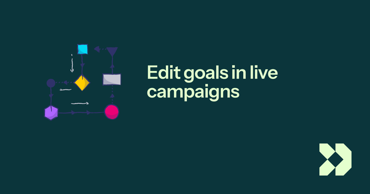 Edit goals | Customer.io Docs