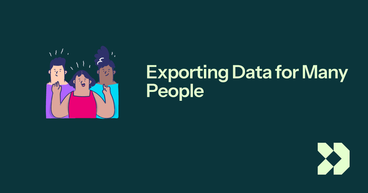 Exporting Data for Many People | Customer.io Docs