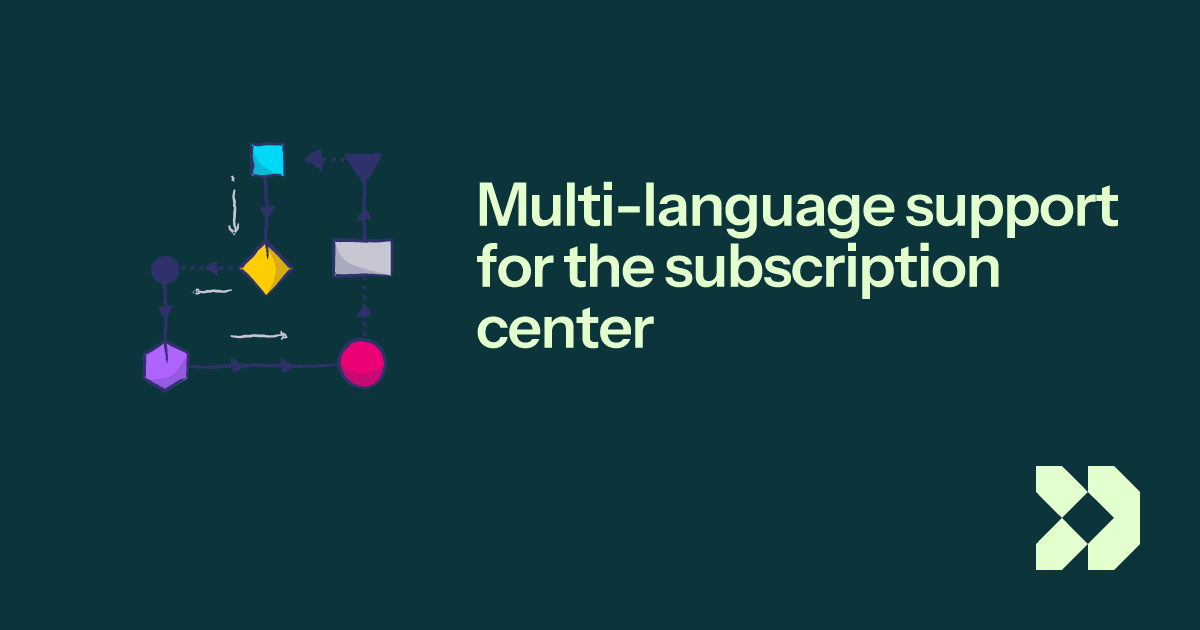 Multi-language support for the subscription center | Customer.io Docs