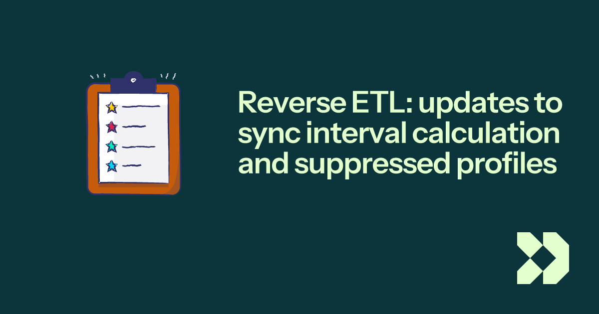 Reverse ETL: updates to sync interval calculation and suppressed ...