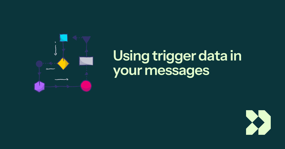 Using trigger data in your messages | Customer.io Docs