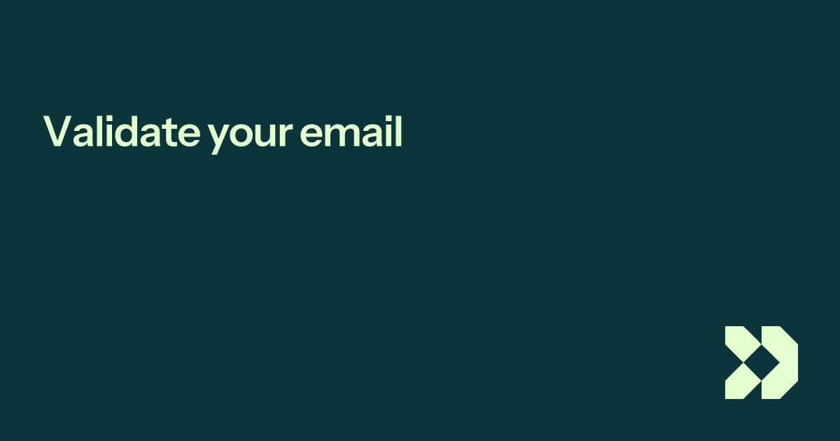 Validate your email | Customer.io Docs