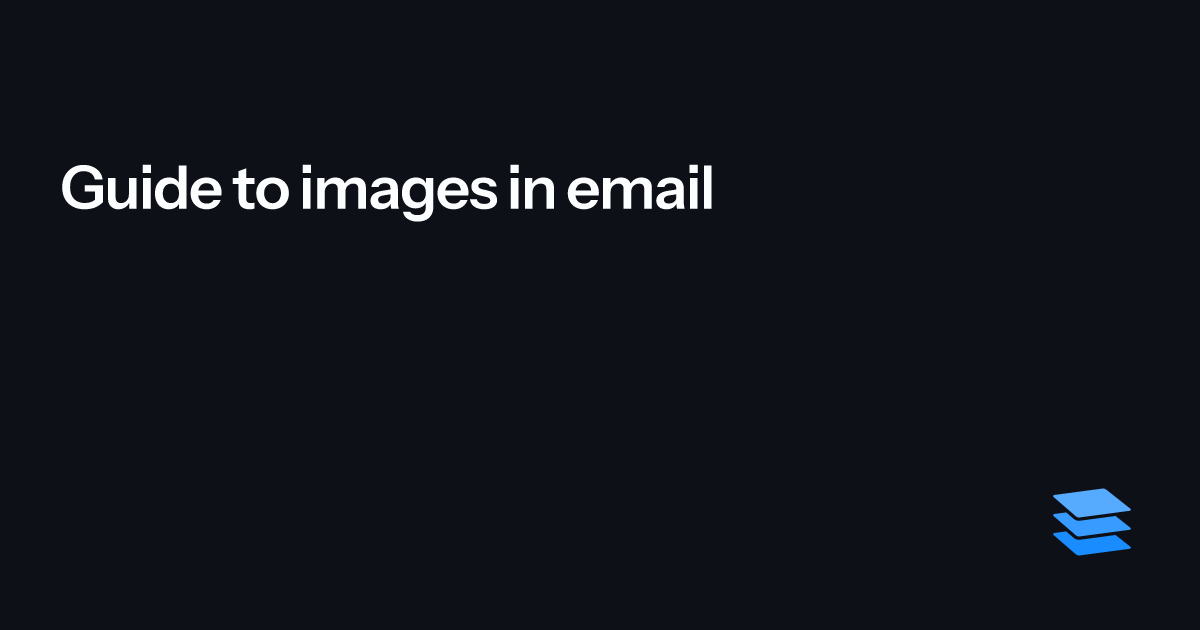 Guide to images in email – Parcel Guides