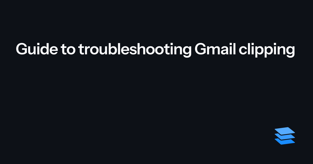 Guide to troubleshooting Gmail clipping – Parcel Guides