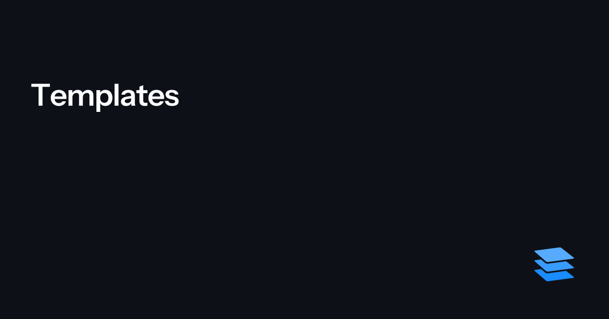 Templates – Parcel Documentation