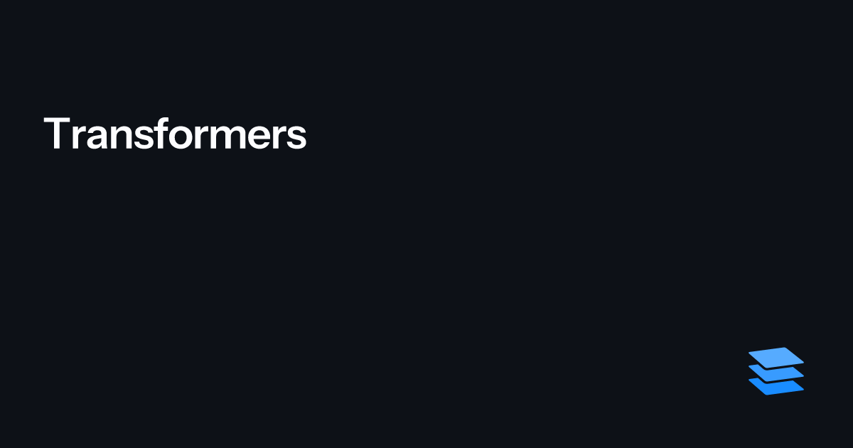 Transformers – Parcel Documentation